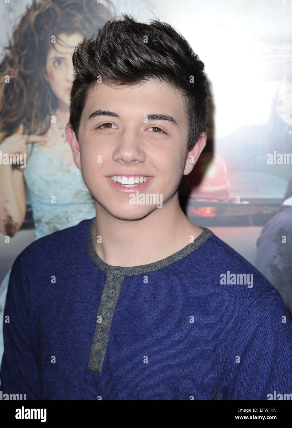 Los Angeles, California, USA. 10th Feb, 2015. Bradley Steven Perry ...