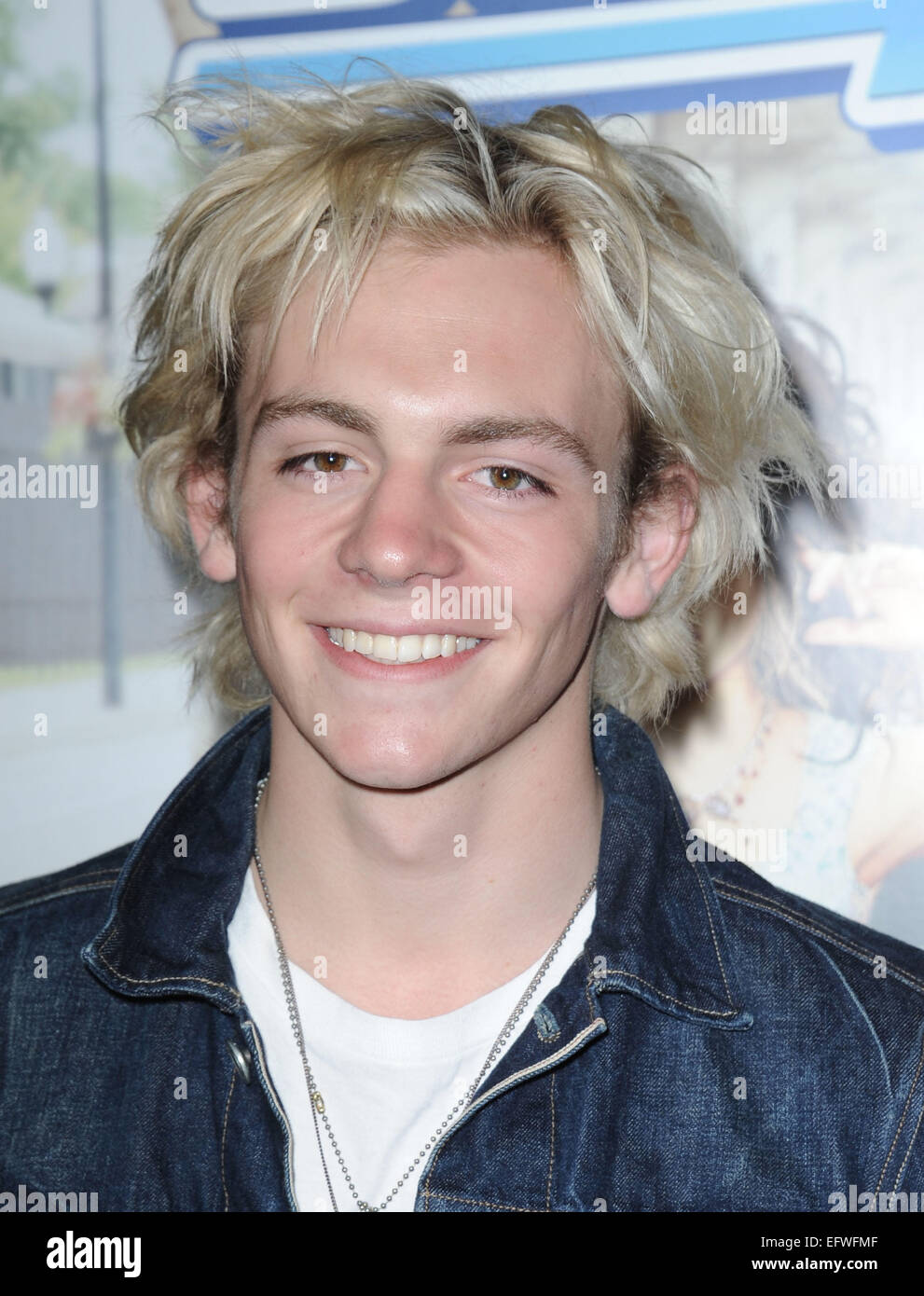 Los Angeles, California, USA. 10th Feb, 2015. Ross Lynch attending the ...
