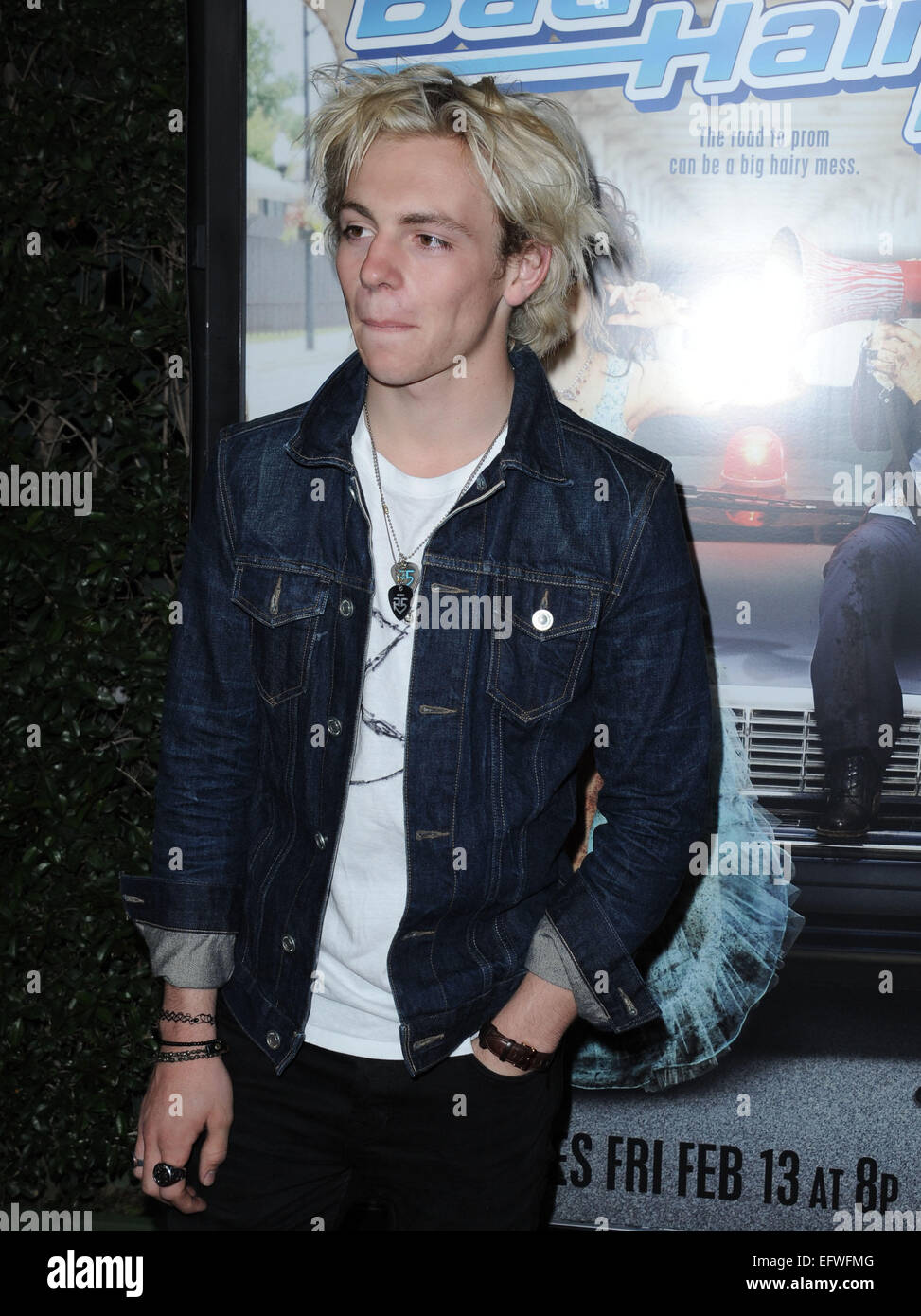 Los Angeles, California, USA. 10th Feb, 2015. Ross Lynch attending the ...