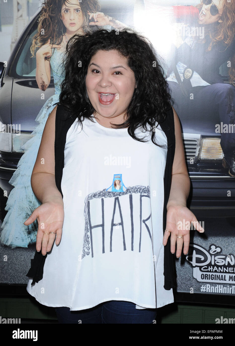 Los Angeles, California, USA. 10th Feb, 2015. Raini Rodriguez attending ...