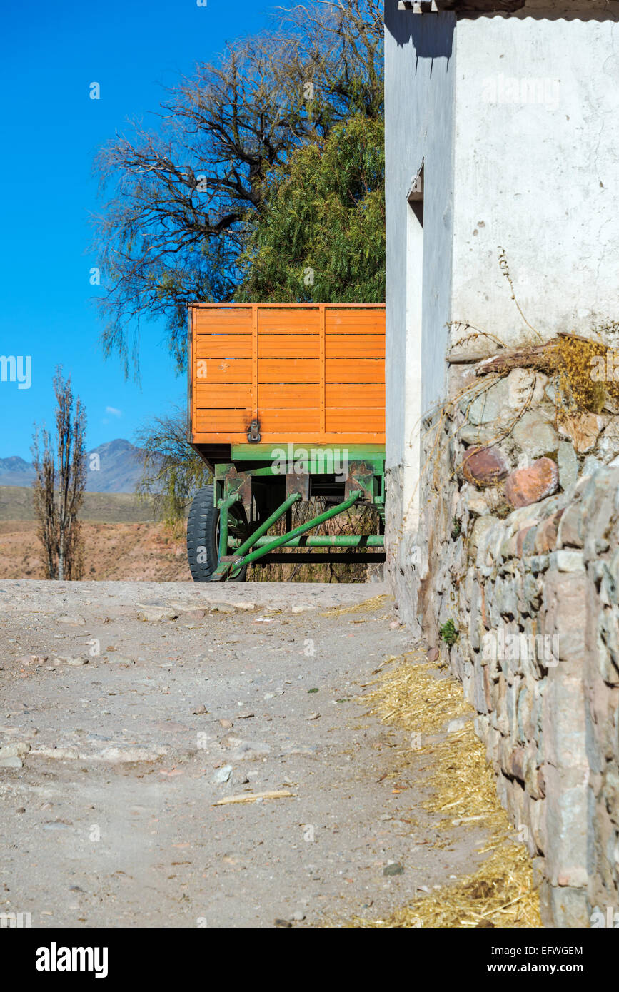 Orange wagon hi-res stock photography and images - Alamy