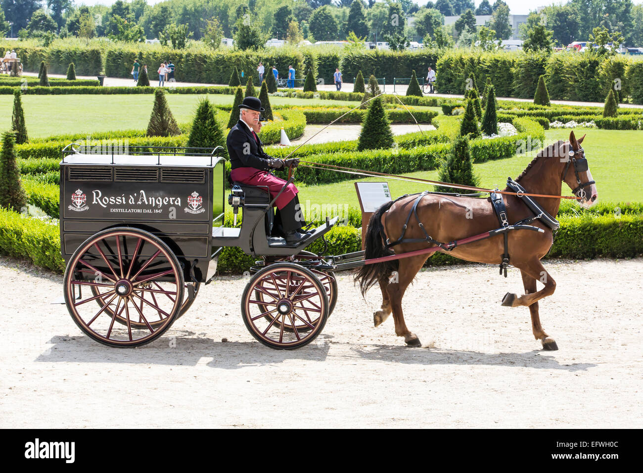 International competition for traditional carriages "La Venaria Reale ...