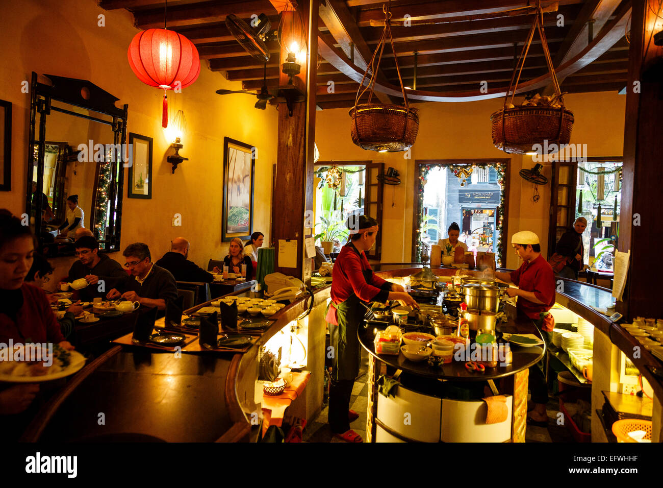 Morning Glory restaurant, Hoi An, Vietnam Stock Photo - Alamy