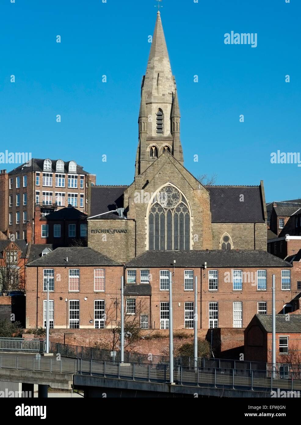 Nottingham skyline hi-res stock photography and images - Alamy