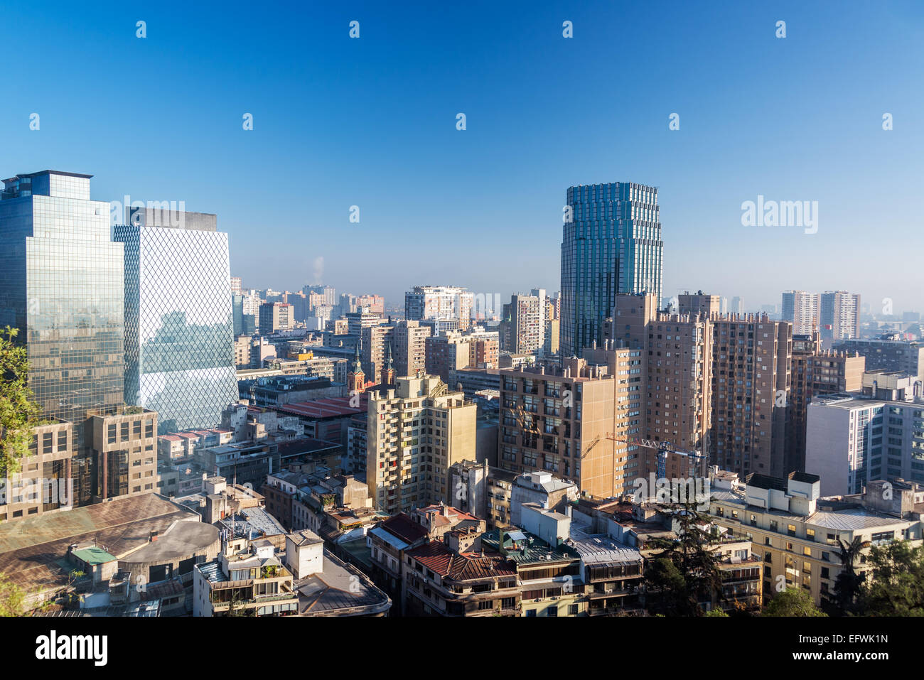 Skyline santiago de chile hi-res stock photography and images - Alamy