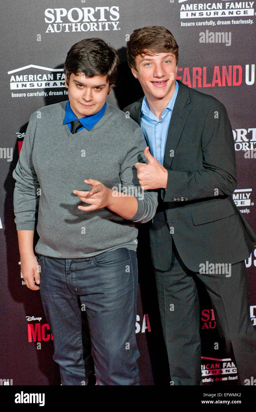 Devan Le Os and Jake Short attending the world premiere of Disney's ...