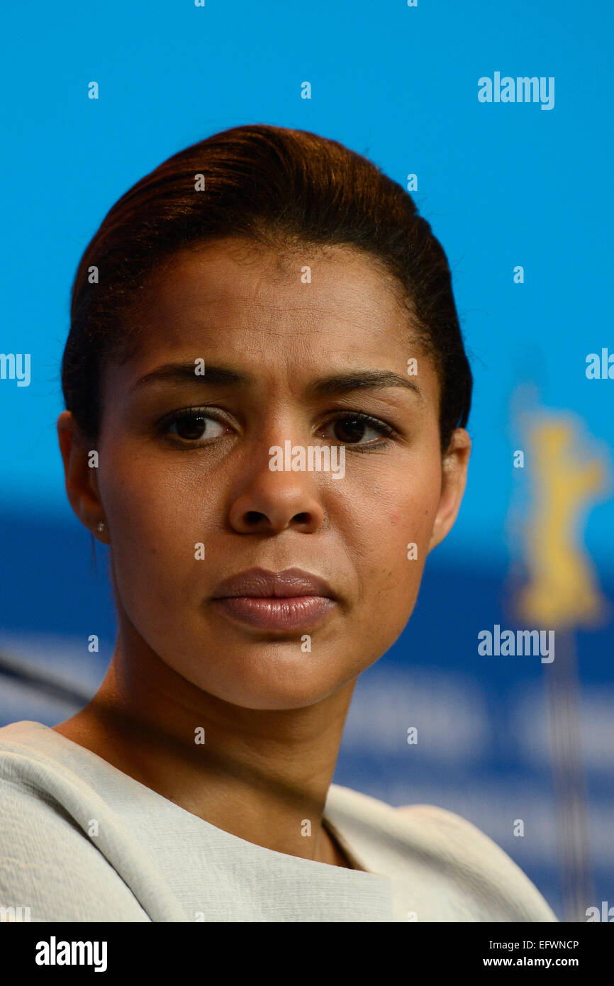 Berlin, Germany. 10th Feb, 2015. Ayo during the 'Meurtre A Pacot/Murder ...