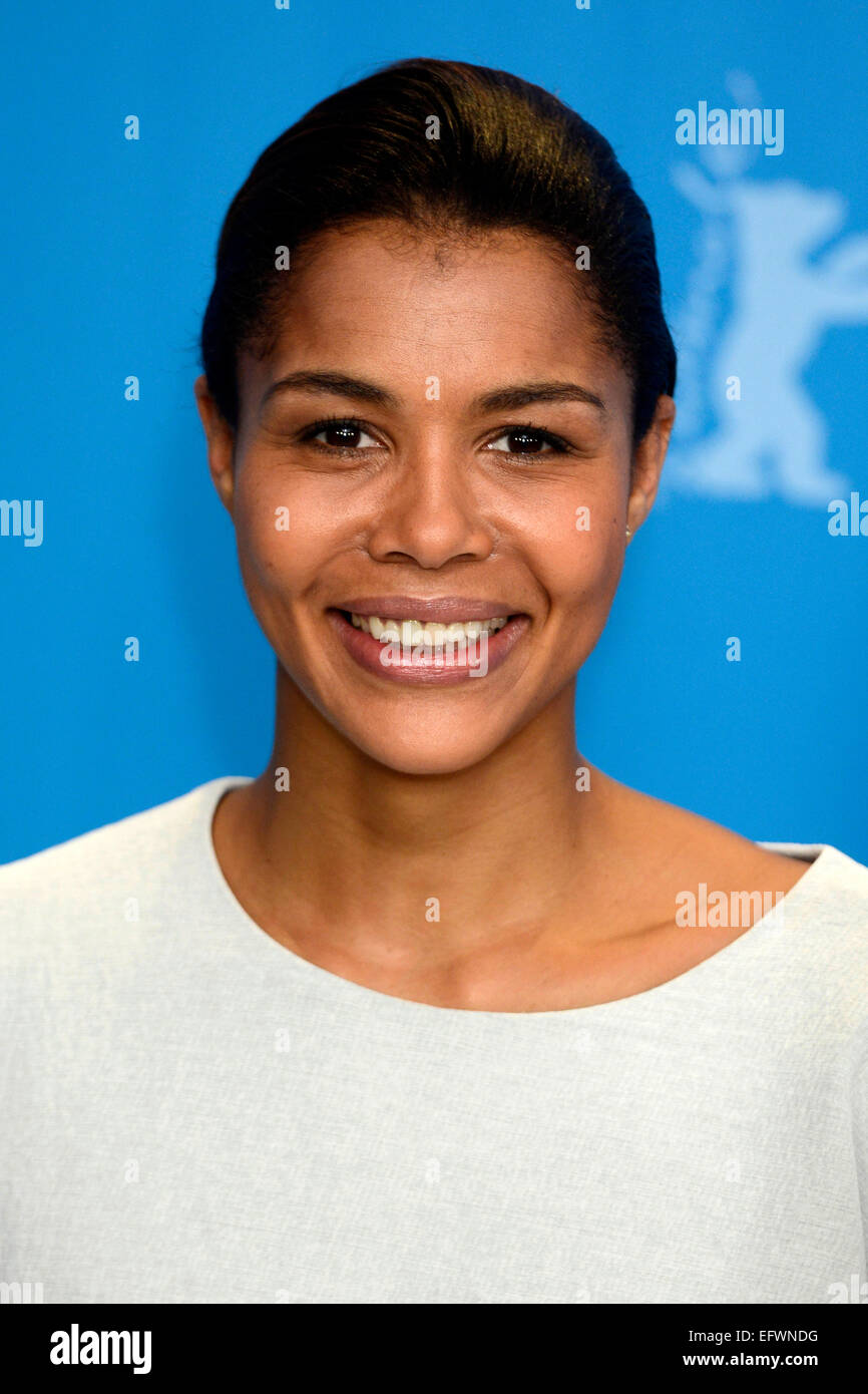 Berlin, Germany. 10th Feb, 2015. Ayo during the 'Meurtre A Pacot/Murder ...