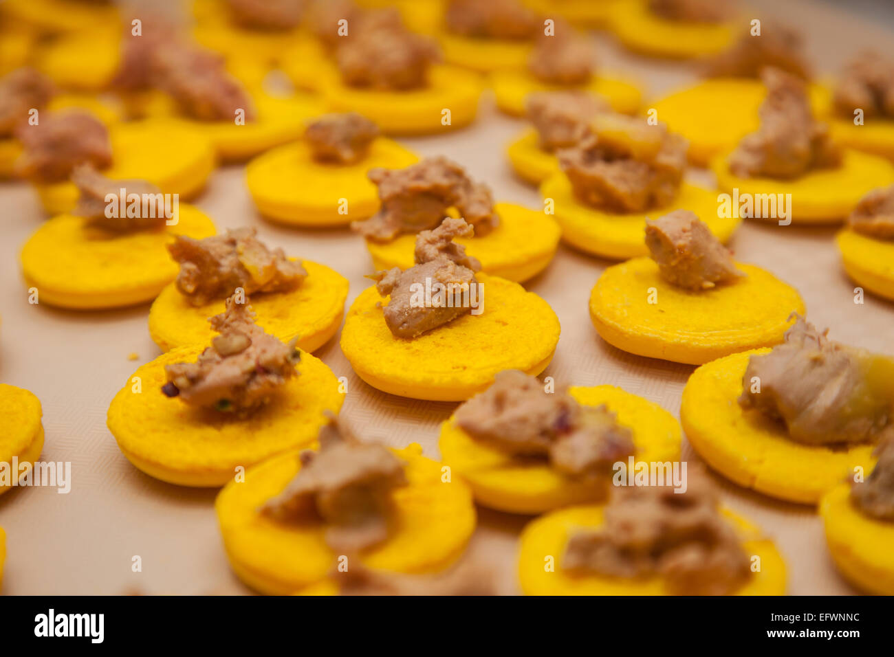 decorated delicious dish by a chef, ready to be served Stock Photo - Alamy