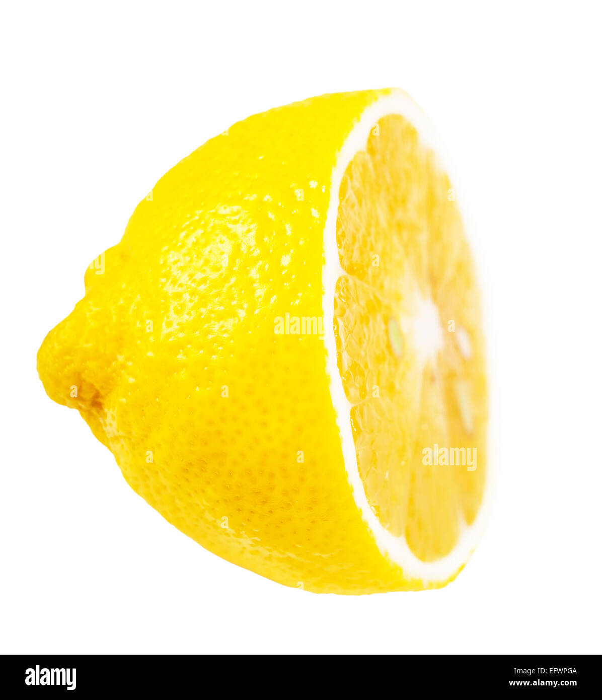 Ripe lemon half hi-res stock photography and images - Alamy