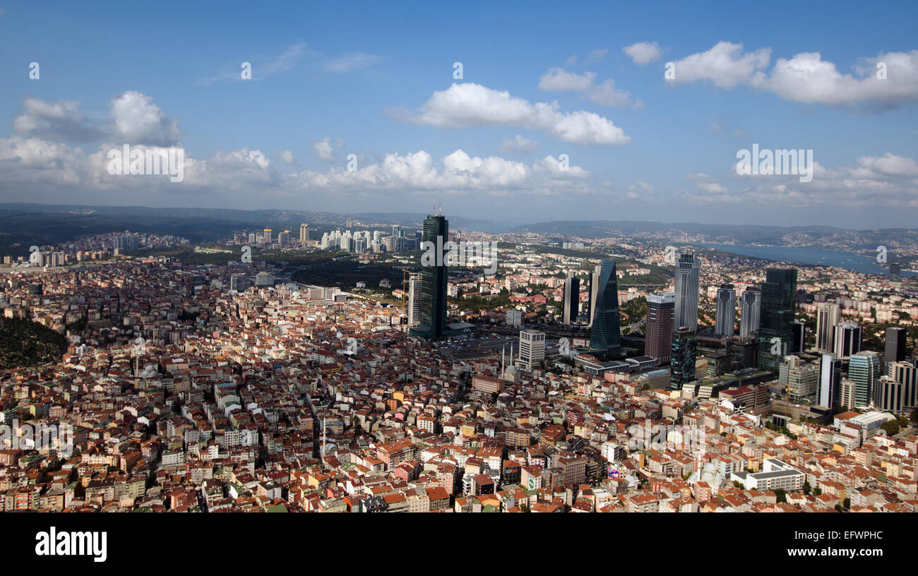 Aerial View Of Levent High Resolution Stock Photography and Images - Alamy