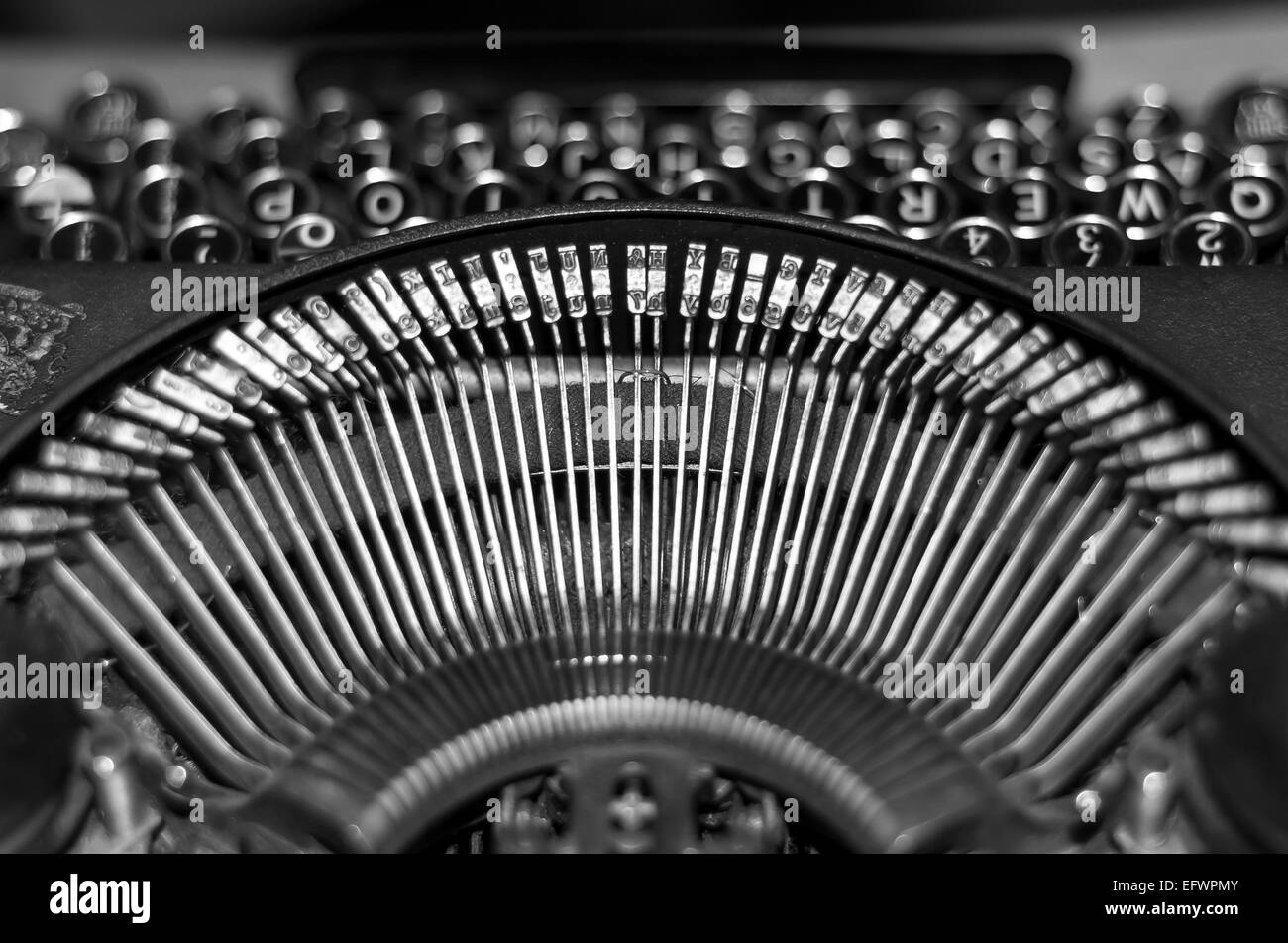 Typing Black and White Stock Photos & Images - Alamy