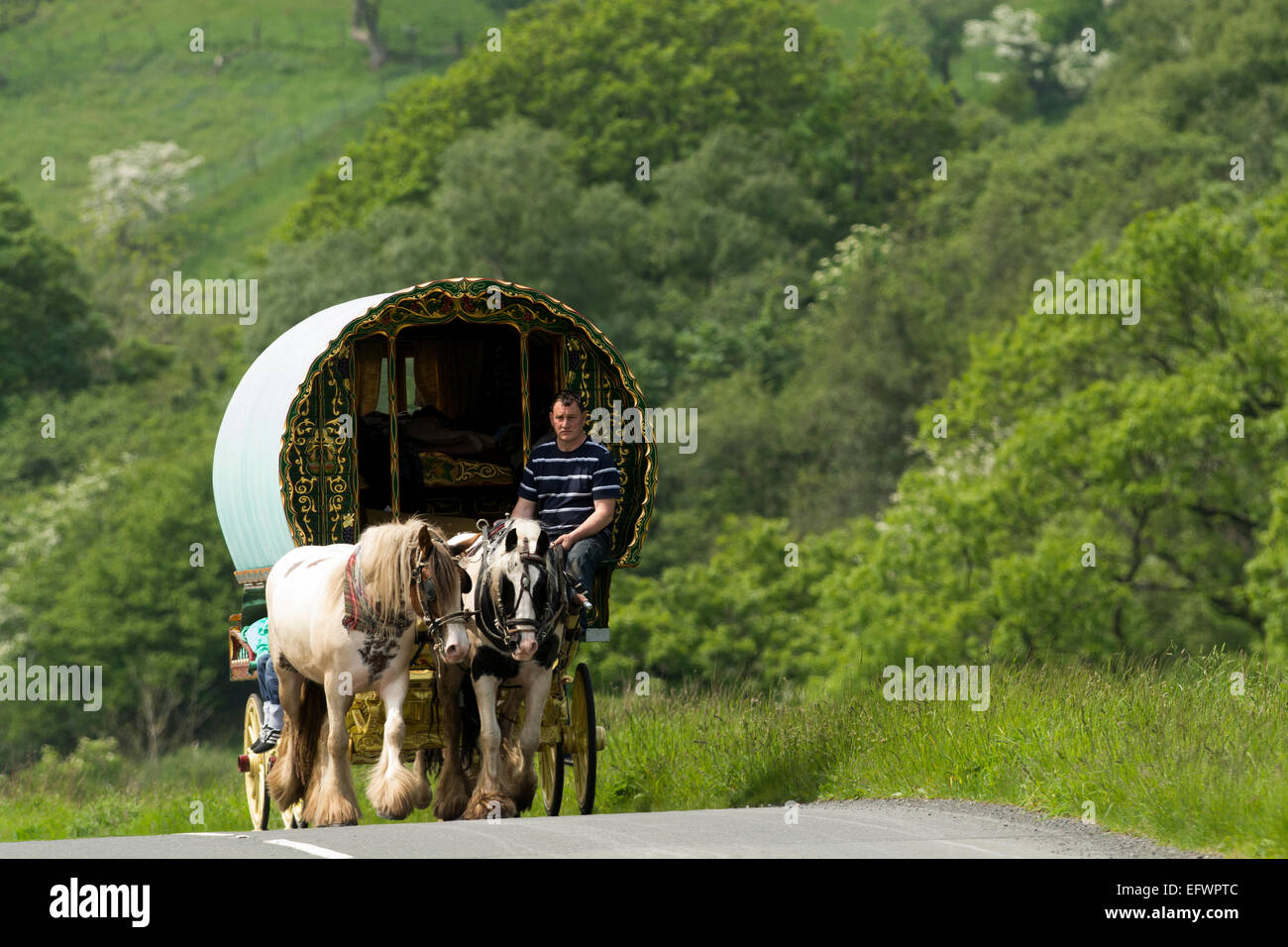 Gypsy caravans caravan hi-res stock photography and images - Alamy