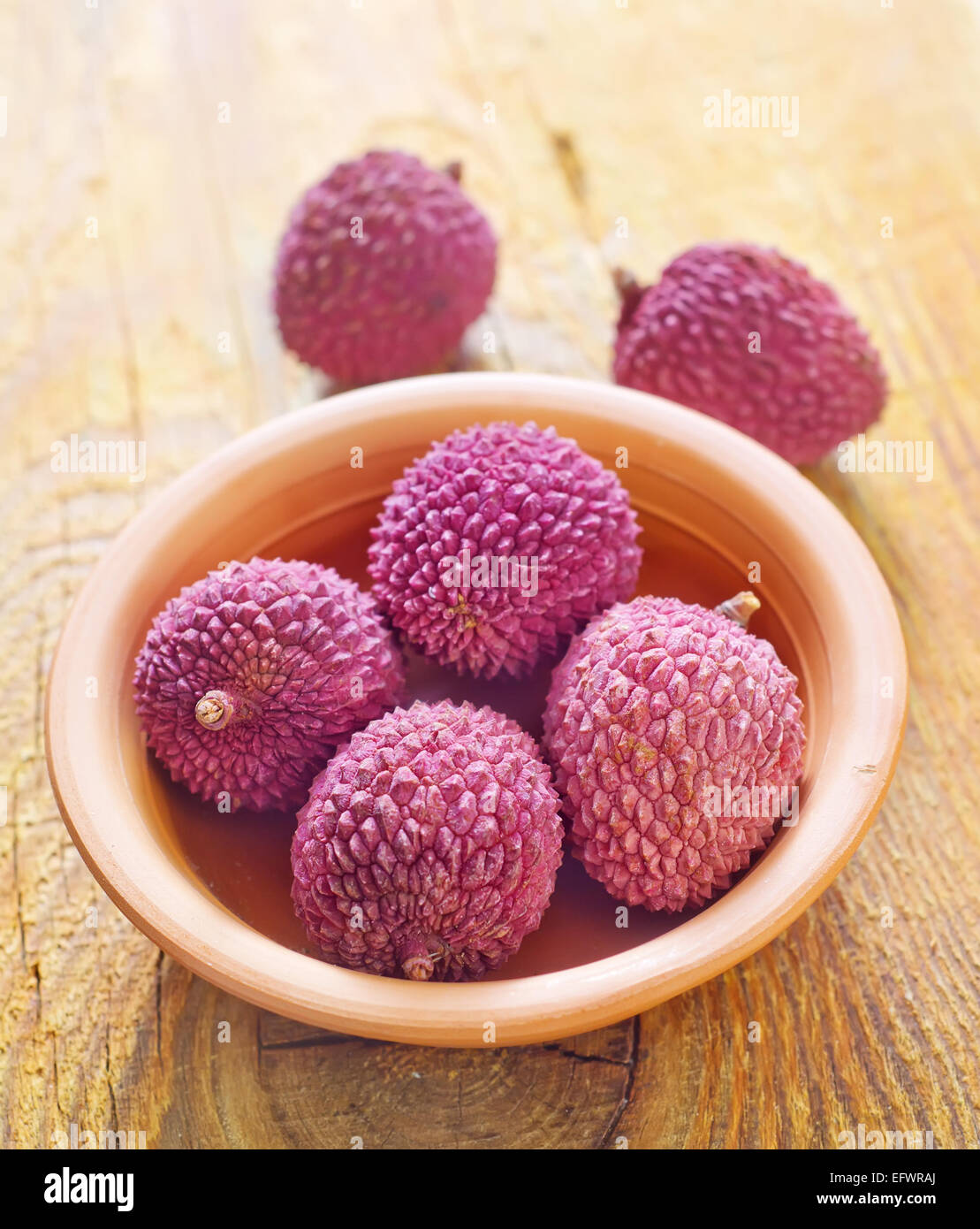Lychee inside hi-res stock photography and images - Alamy