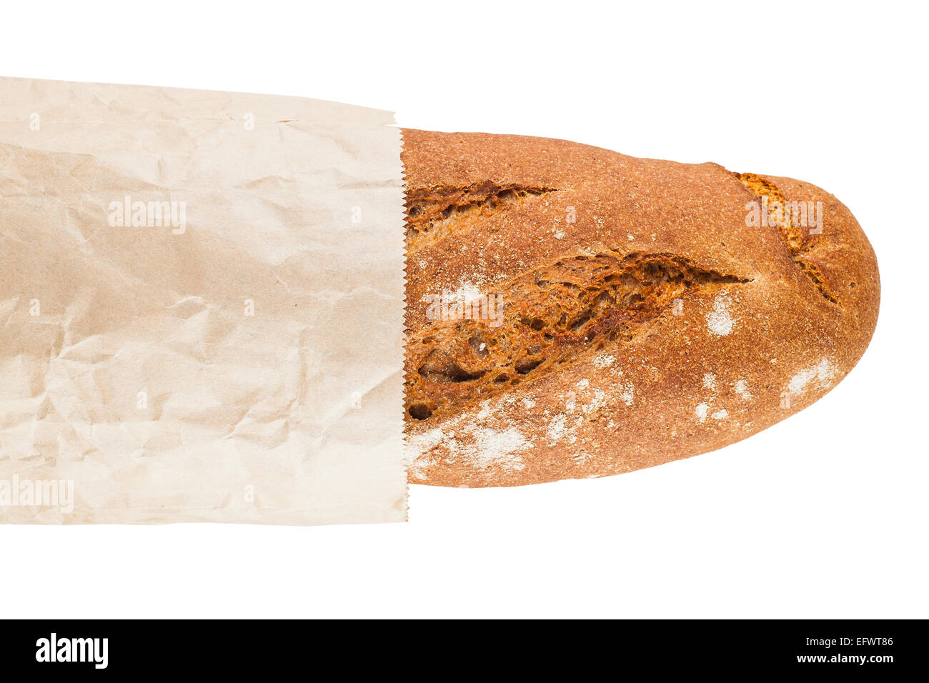 Bread in paper hi-res stock photography and images - Alamy