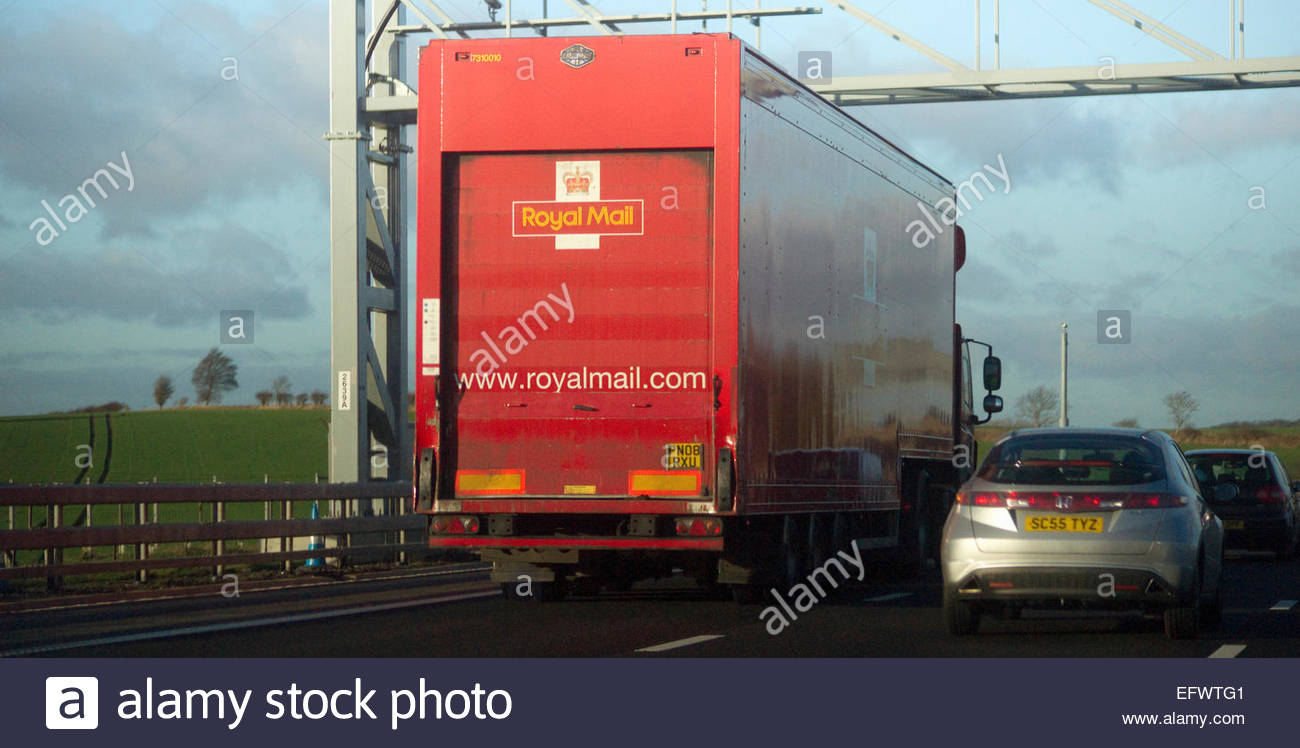 Red Royal Mail Truck Stock Photos & Red Royal Mail Truck Stock Images ...
