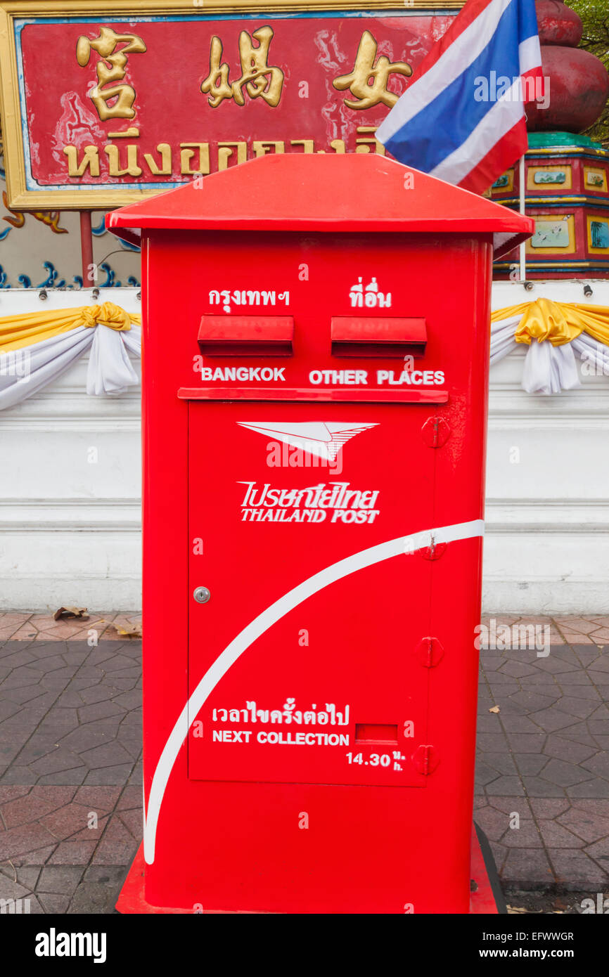 Thailand, Bangkok, Postbox Stock Photo - Alamy