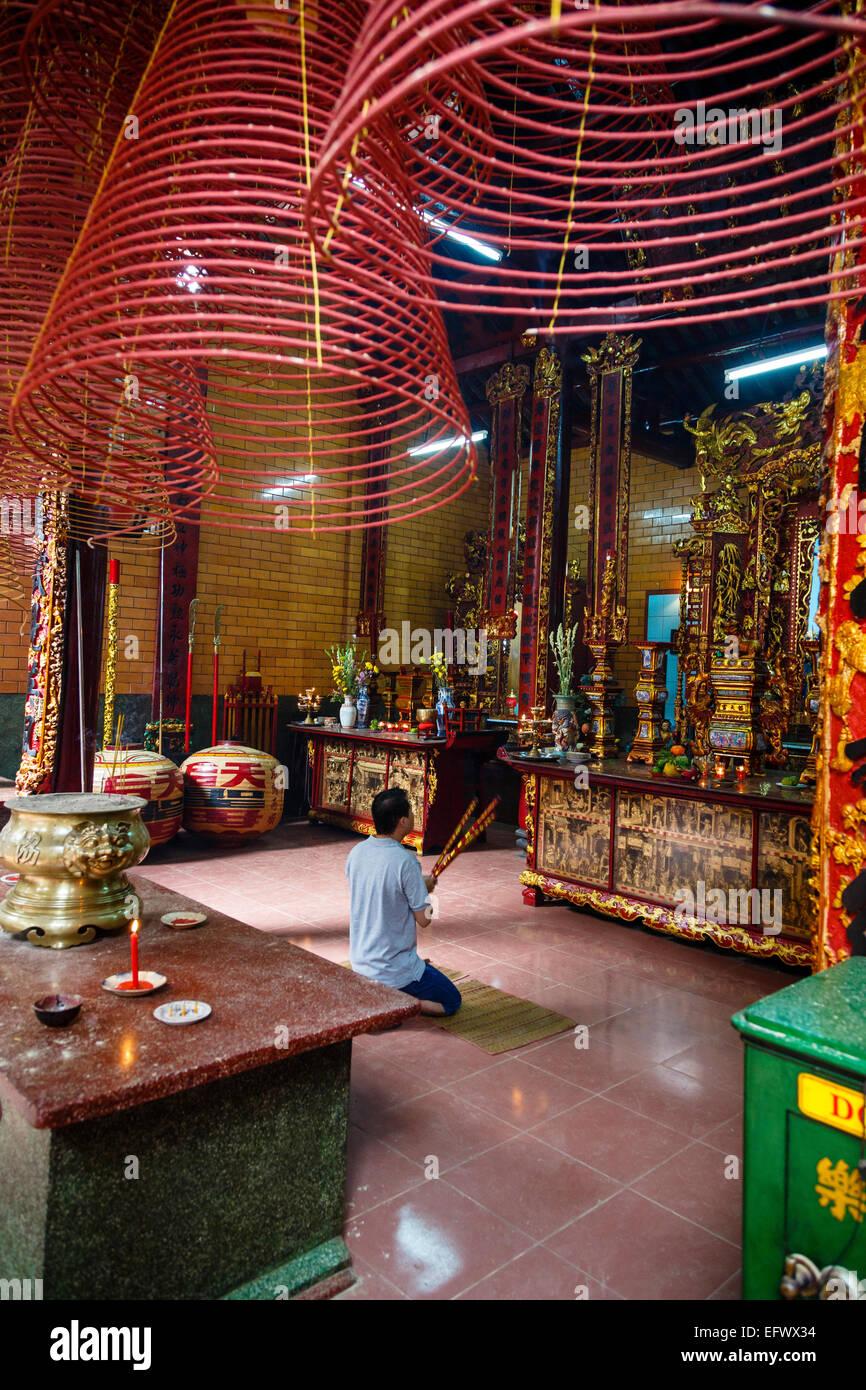 Ong Temple, Can Tho, Mekong Delta, Vietnam Stock Photo - Alamy