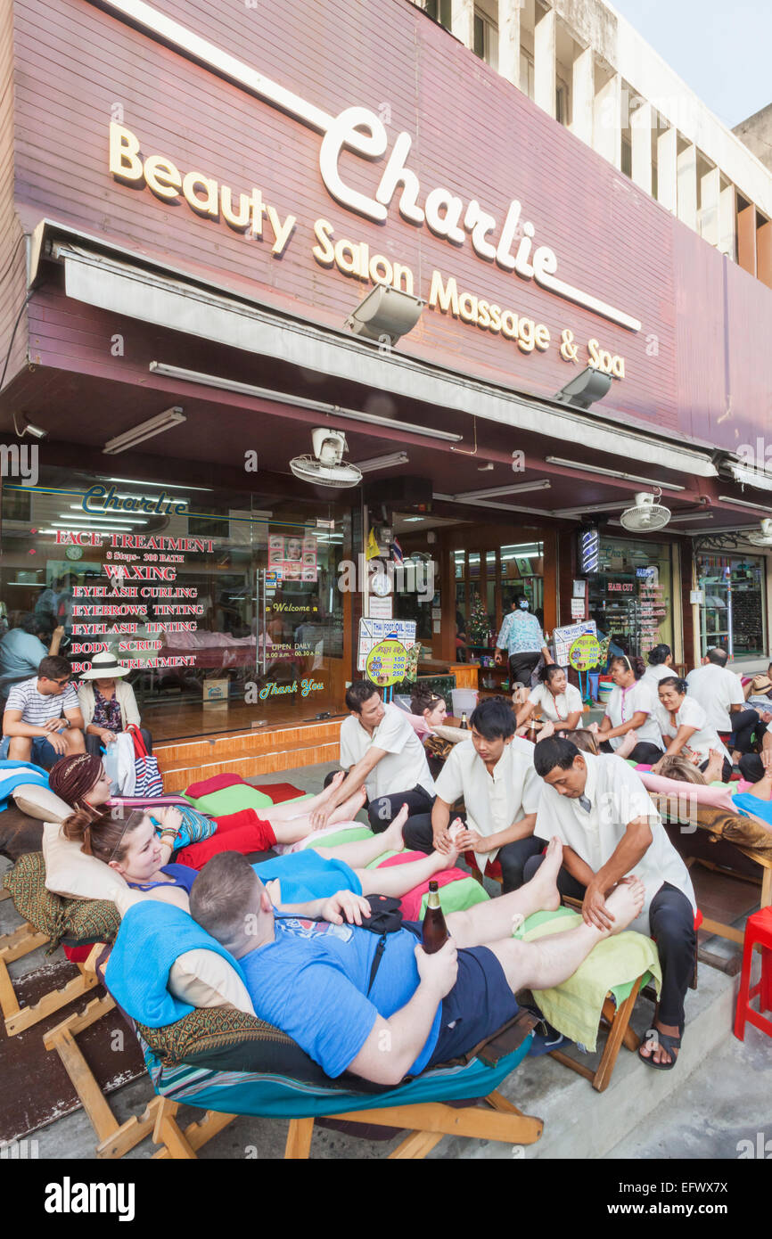 Bangkok massage parlor hi-res stock photography and images - Alamy