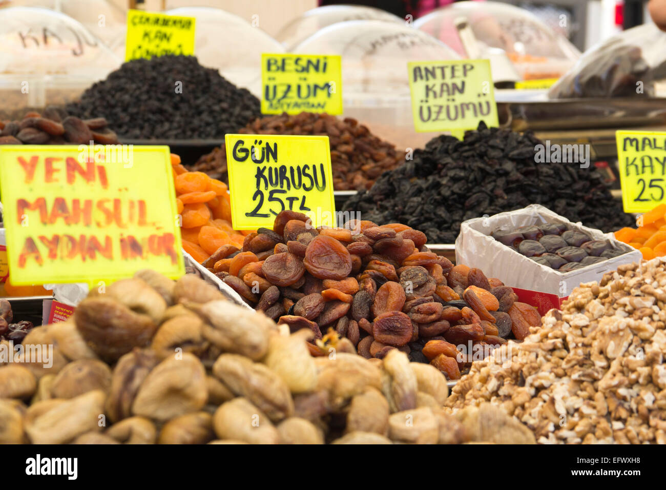 Turkish dried fruits hi-res stock photography and images - Alamy
