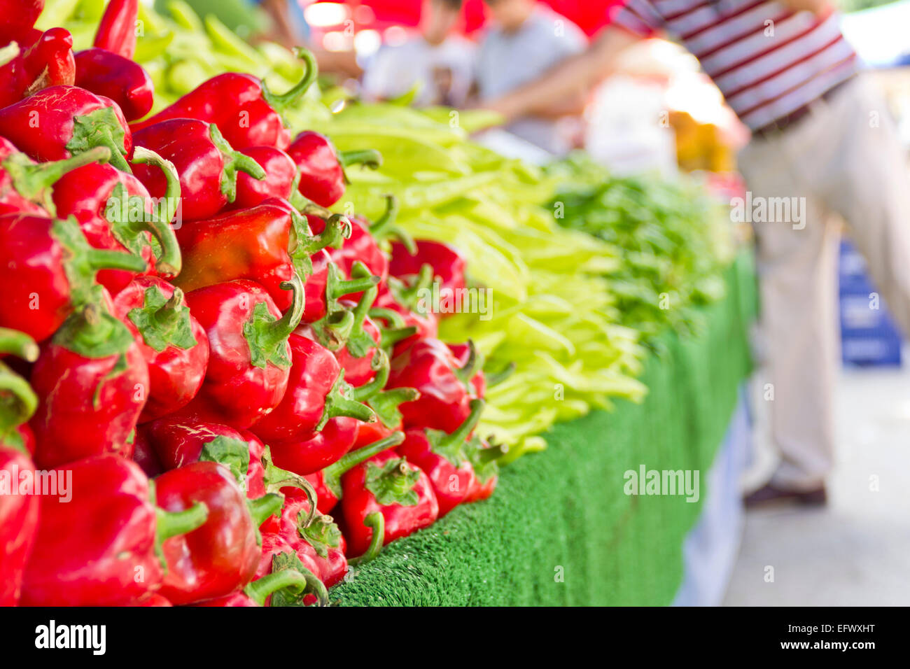 Sweet white peppers vegetable hi-res stock photography and images - Alamy
