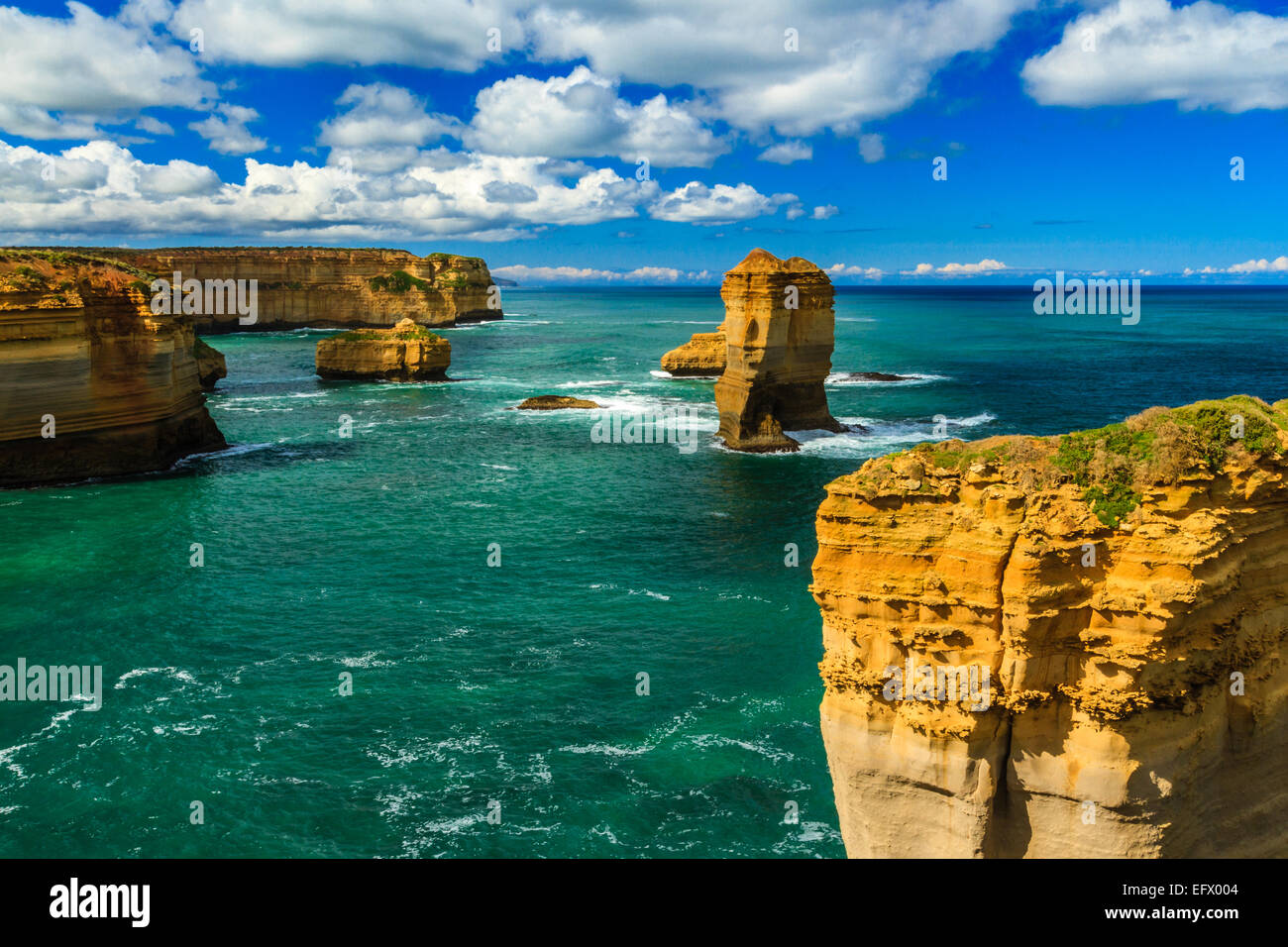Razorback and other formations, Port Campbell National Park, Great ...