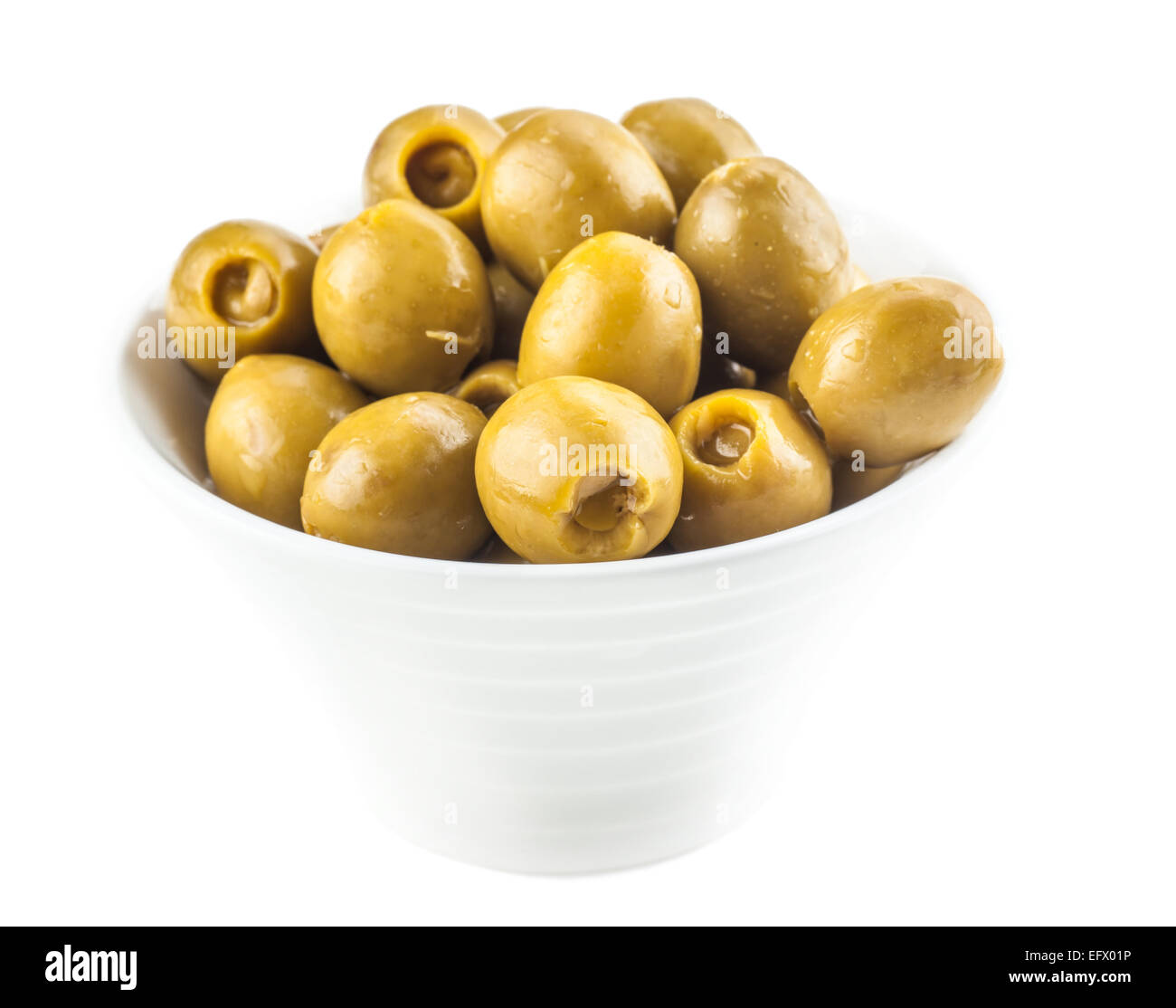 White bowl marinated green Cut Out Stock Images & Pictures - Alamy