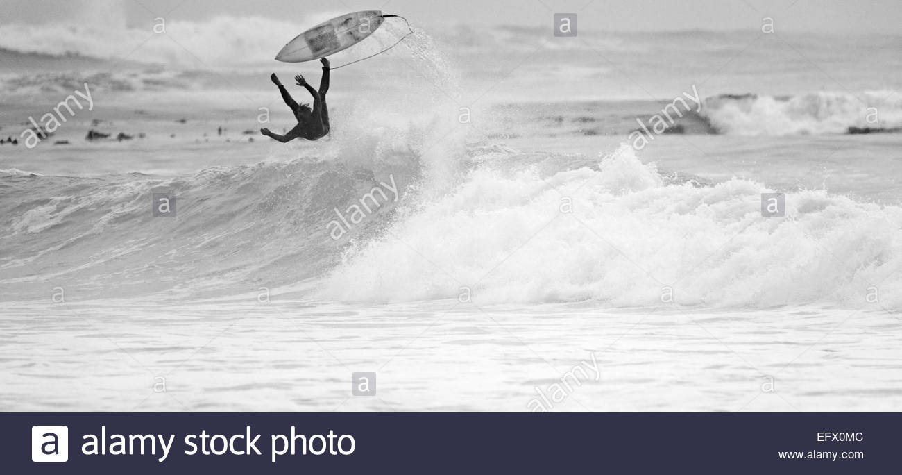 Falling Off Surfboard Stock Photos & Falling Off Surfboard Stock Images ...