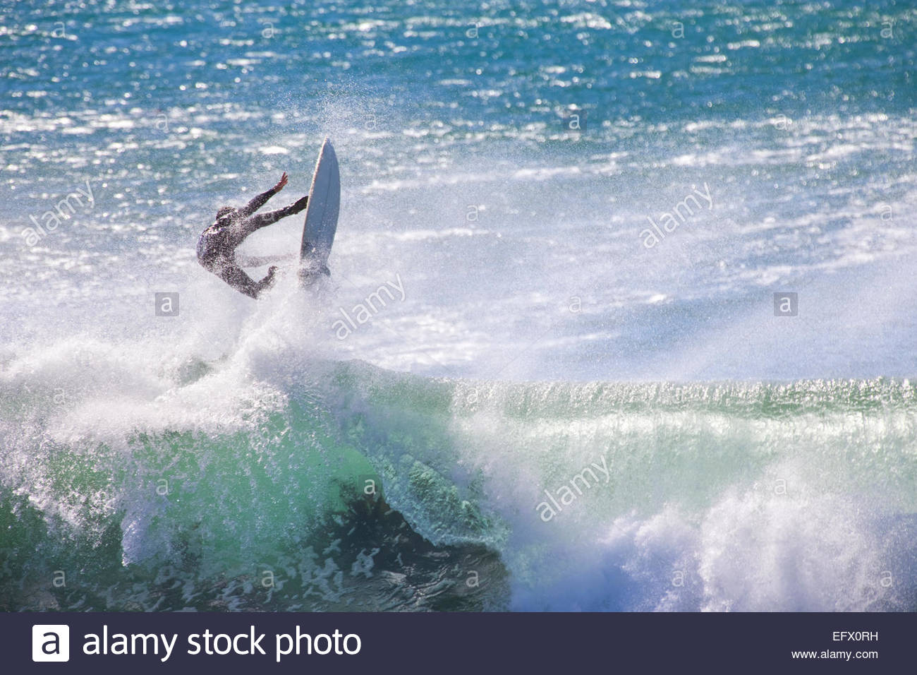 Surfer Falling Stock Photos & Surfer Falling Stock Images - Alamy