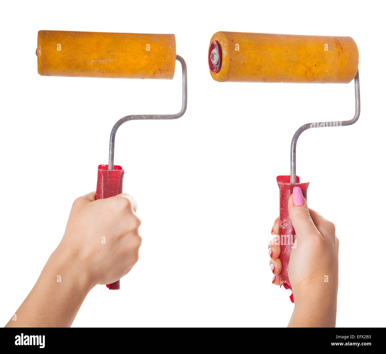 hand rolls, isolated white background Stock Photo - Alamy