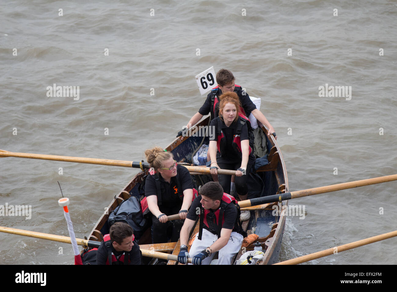 Boat No 69 Vanessa Stock Photo - Alamy