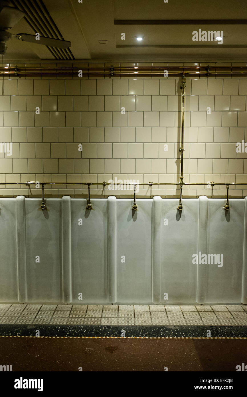 Inside mens urinal copenhagen hi-res stock photography and images - Alamy