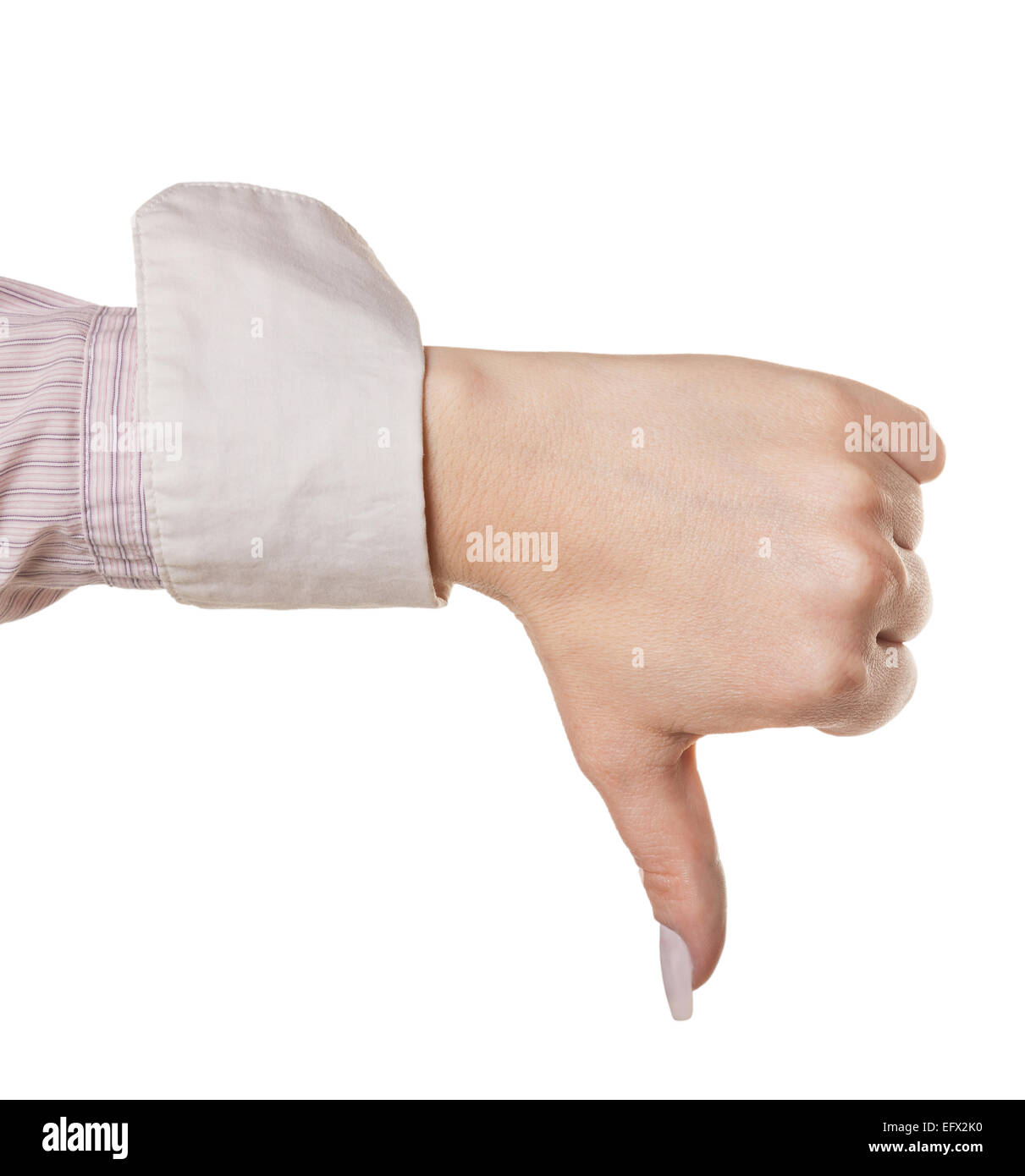 bad sign, isolated white background Stock Photo - Alamy