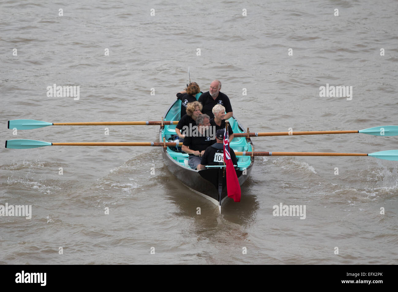 Boat No 106 Pyefleet Stock Photo - Alamy