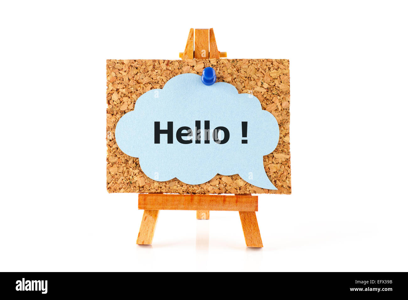 Hello speech bubble hi-res stock photography and images - Alamy