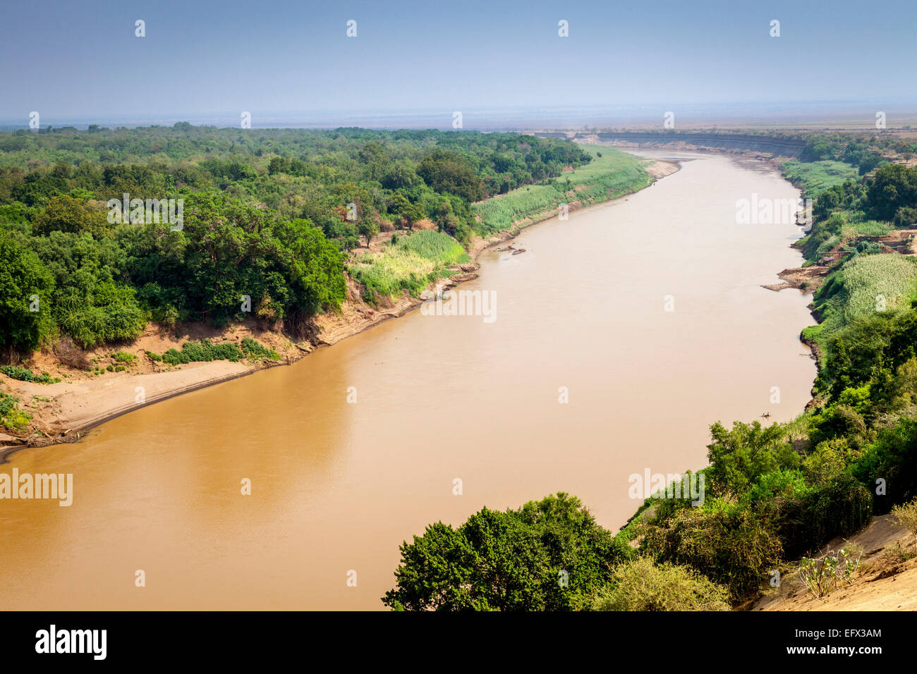Village omo river valley hi-res stock photography and images - Alamy