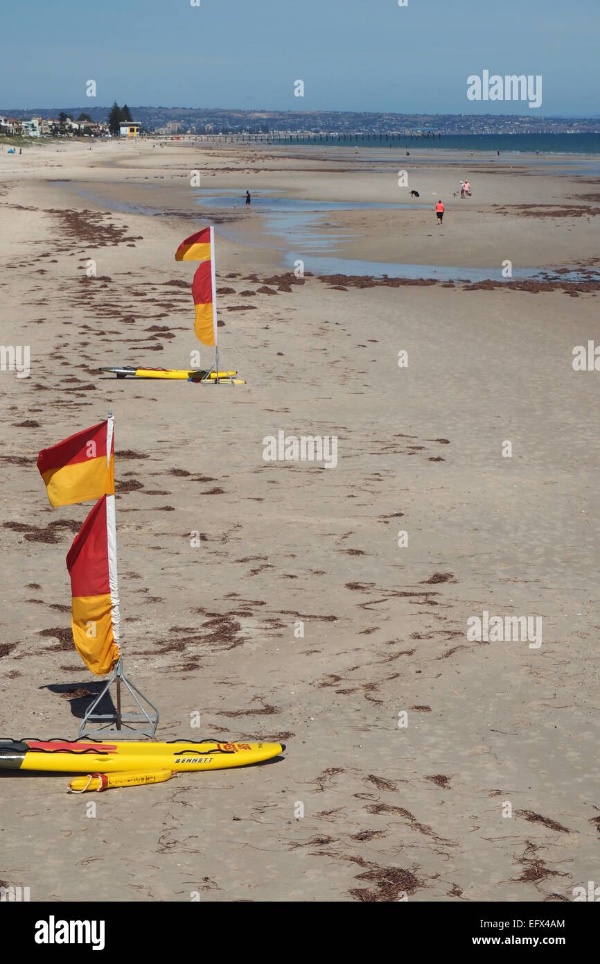 Australian beach safety flag hi-res stock photography and images - Alamy