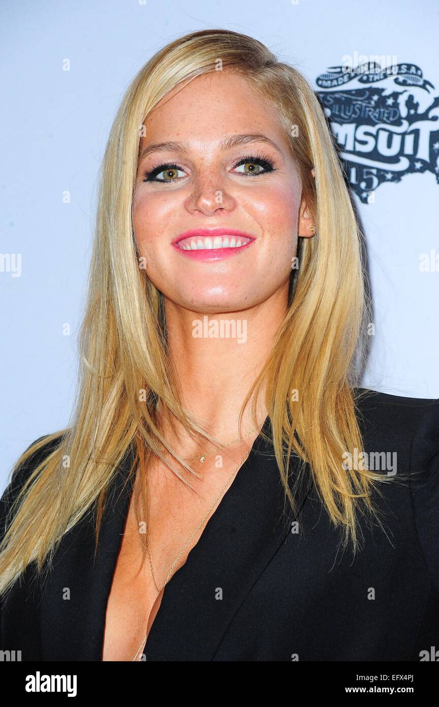 New York, NY, USA. 10th Feb, 2015. Erin Heatherton at a public ...