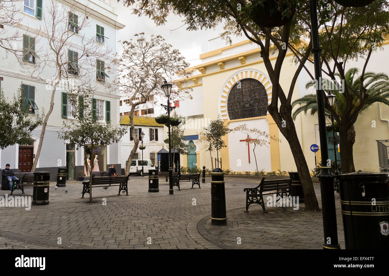 Cathedral church of the holy trinity gibraltar hi-res stock photography ...