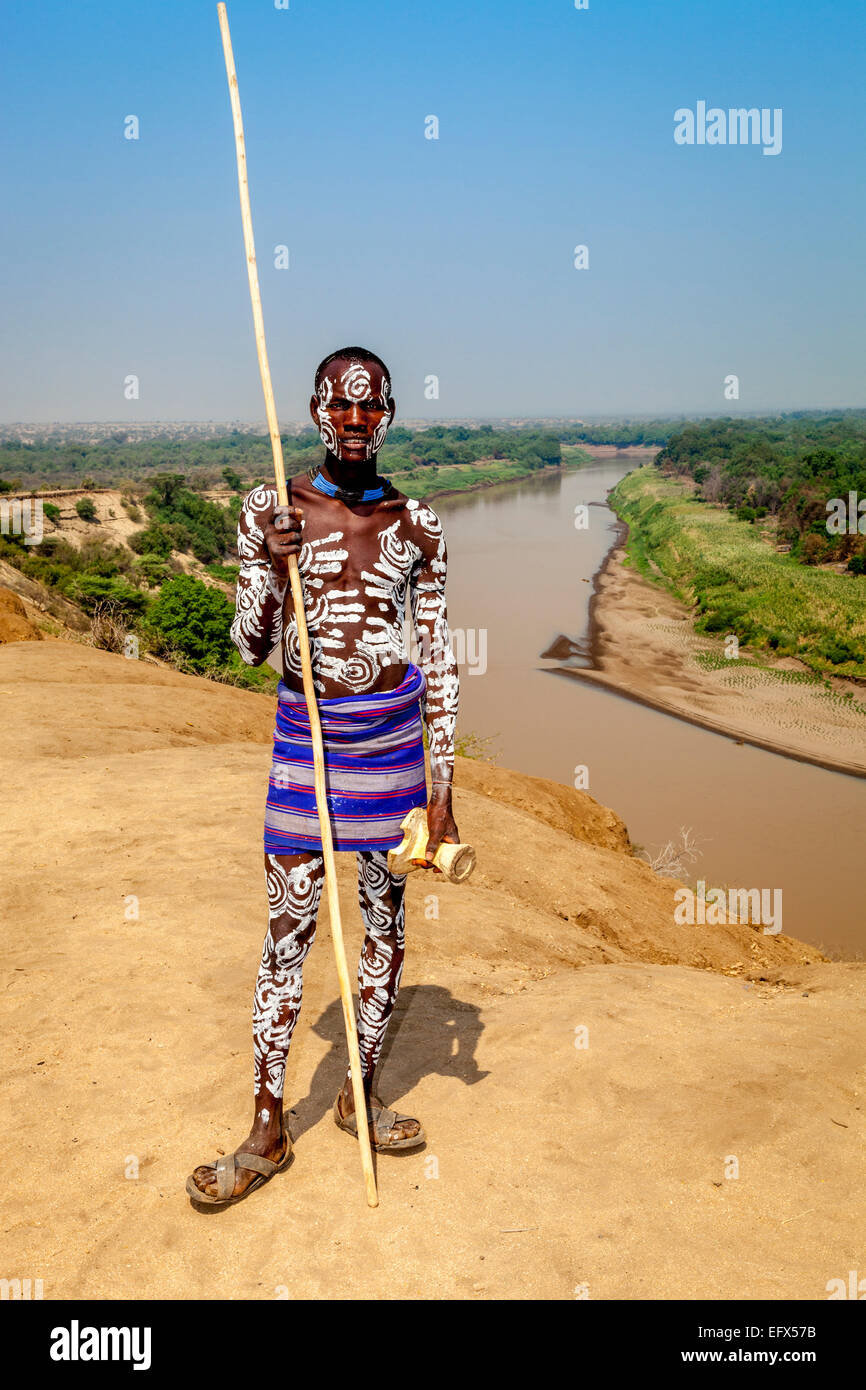Karo bodypaint man male kolcho hi-res stock photography and images - Alamy