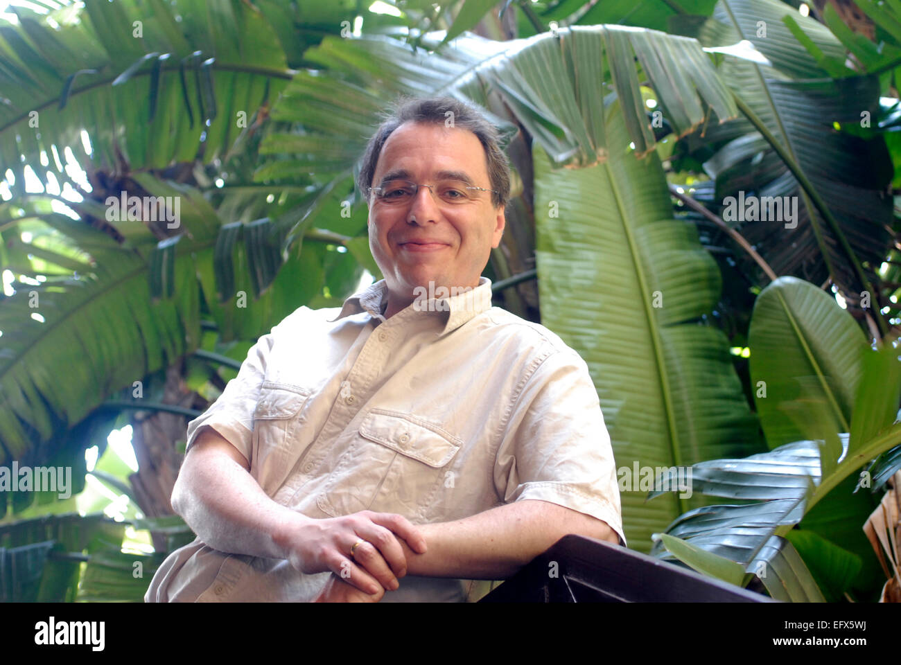 Portrait of David Safier, German writer, novelist and author, in ...