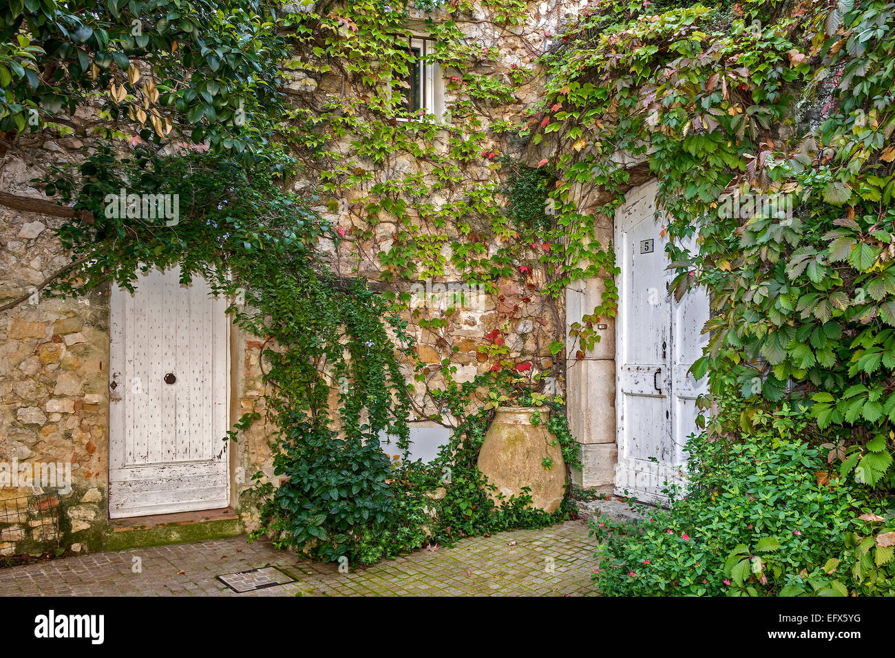 Courtyard garden hi-res stock photography and images - Alamy