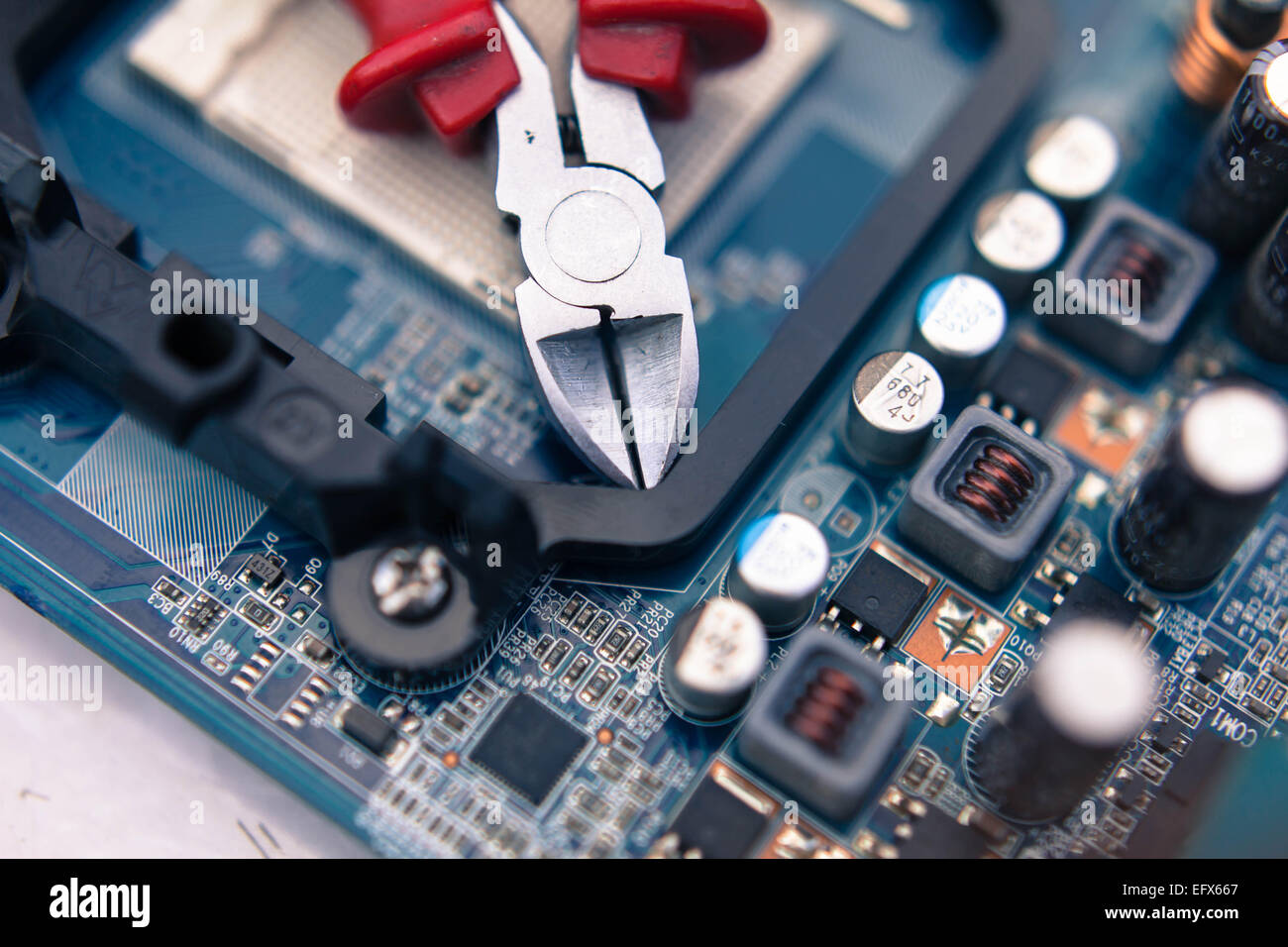 tool for repair and maintenance of digital technology Stock Photo - Alamy