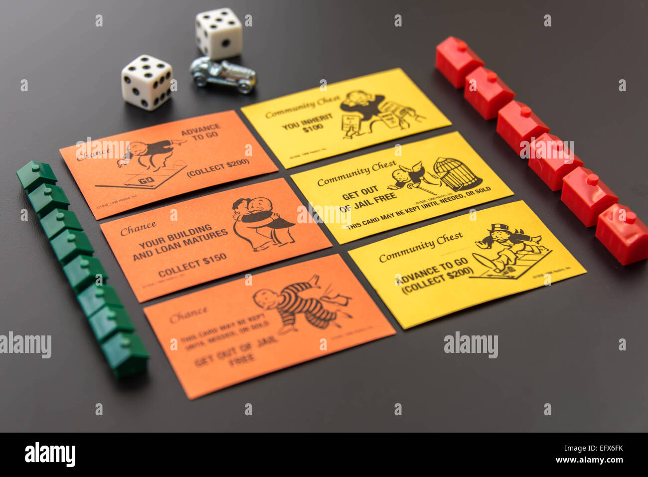 Chance cards monopoly hi-res stock photography and images - Alamy