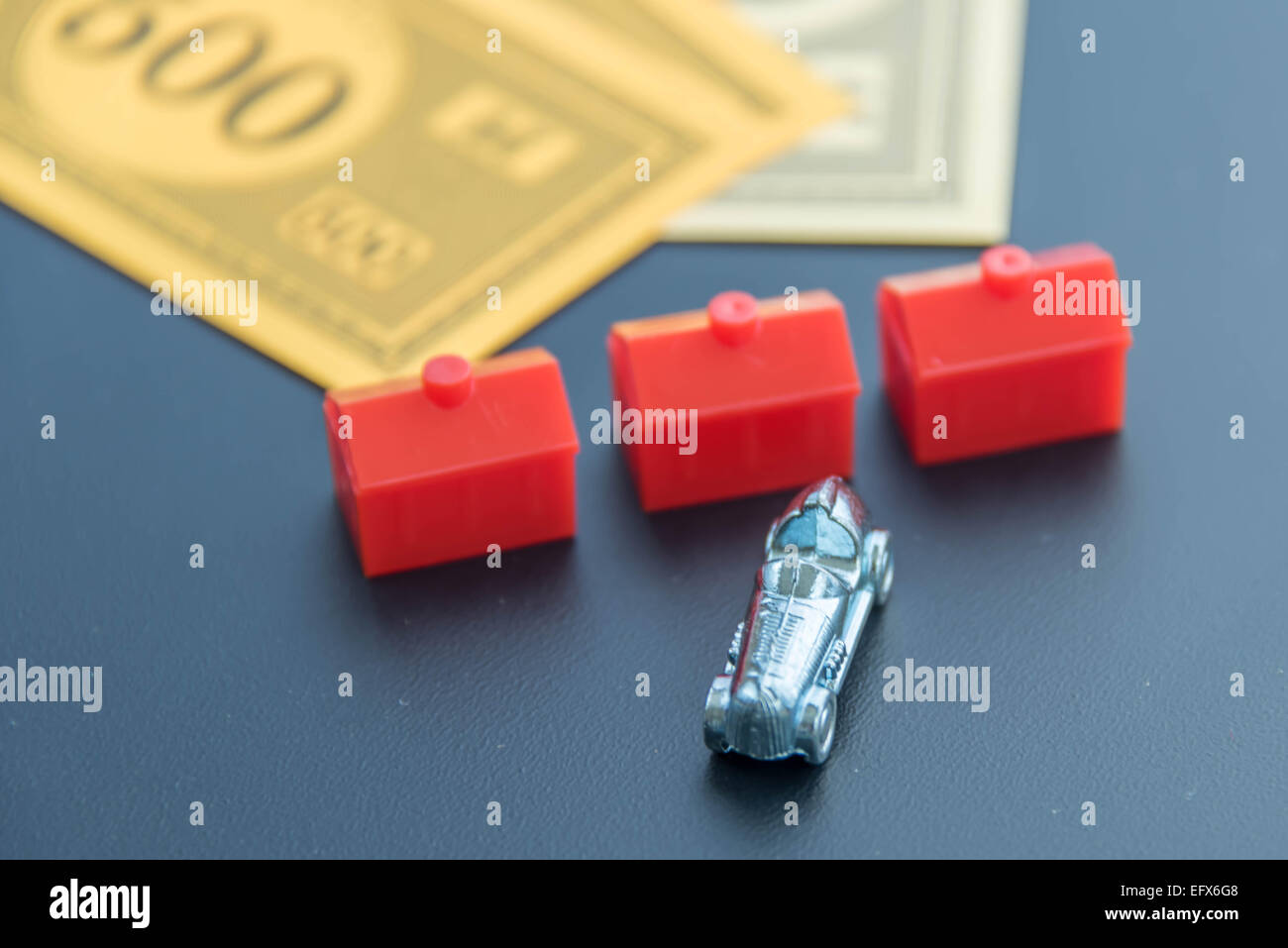 Monopoly money car hi-res stock photography and images - Alamy