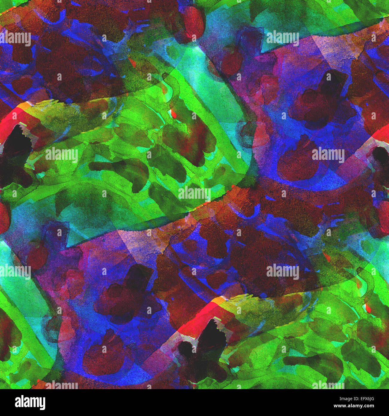 Green watercolour shapes hi-res stock photography and images - Alamy