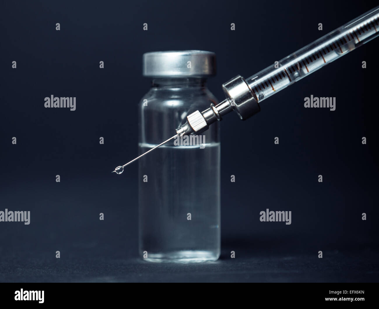 therapeutic injection closeup, medicine background Stock Photo - Alamy