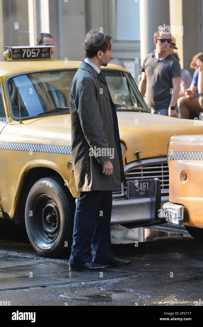 On the set of 'Gotham' Featuring: Daniel London Where: Manhattan, New ...