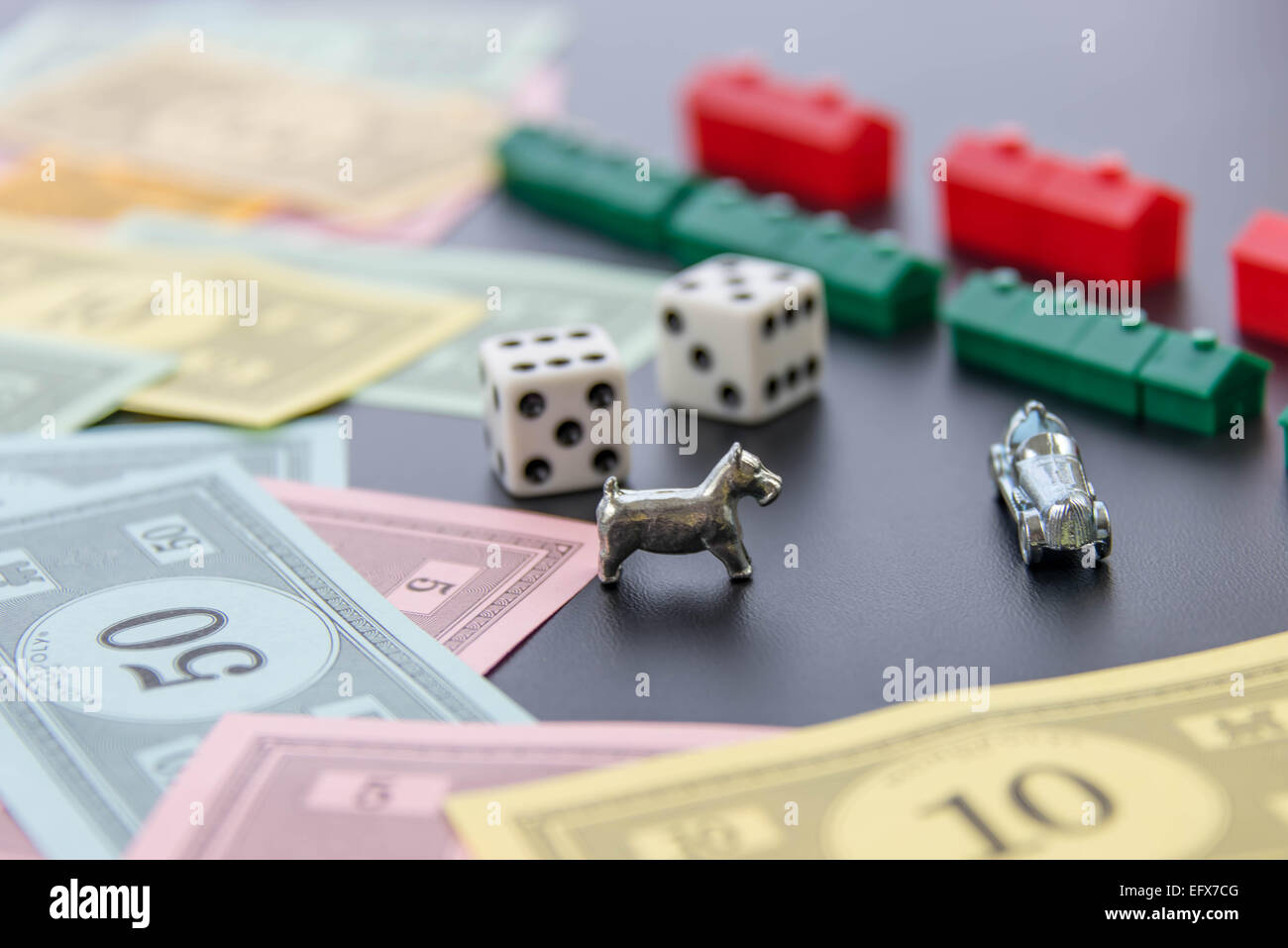 Monopoly pieces hi-res stock photography and images - Alamy