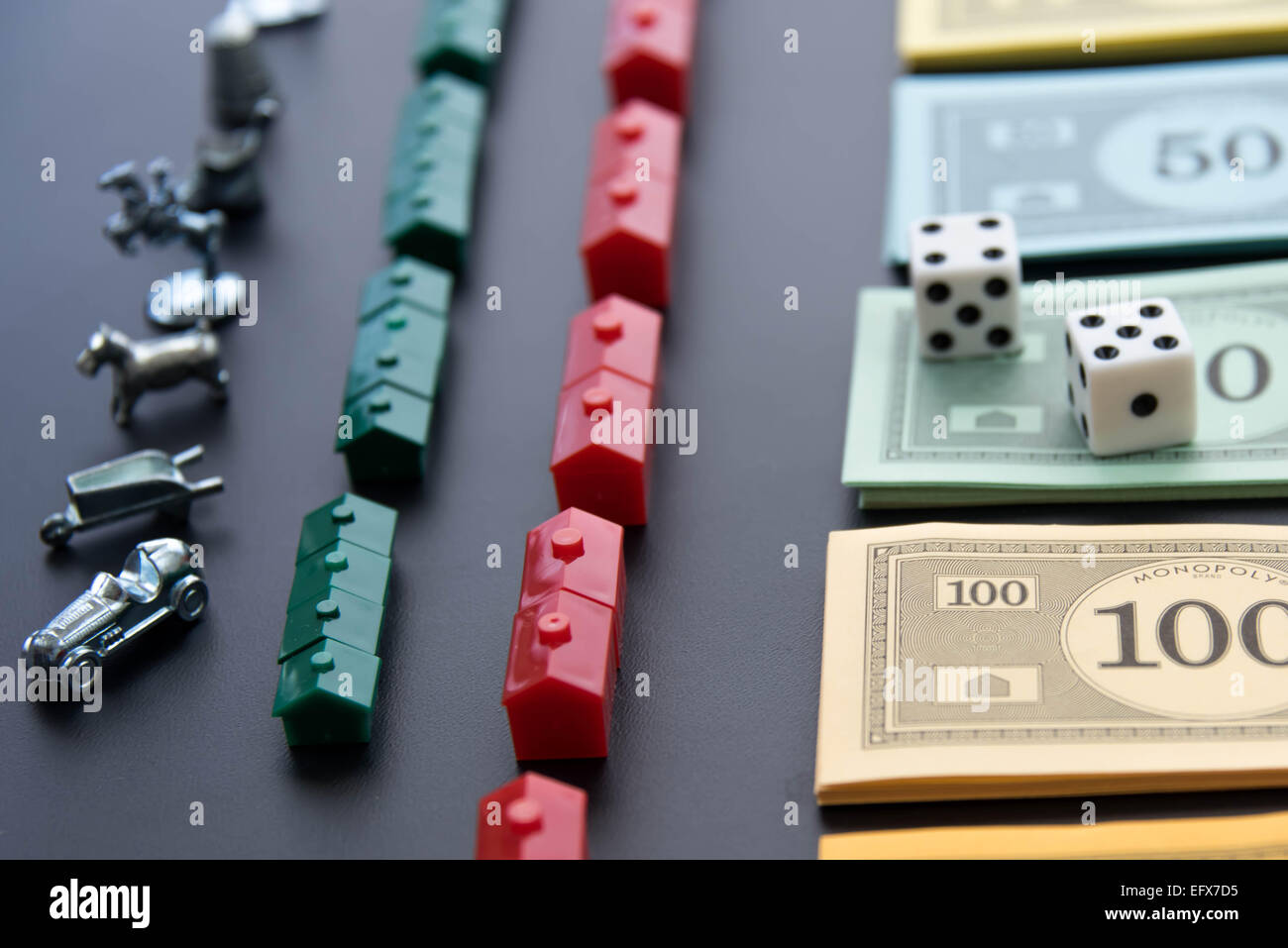Monopoly pieces hi-res stock photography and images - Alamy